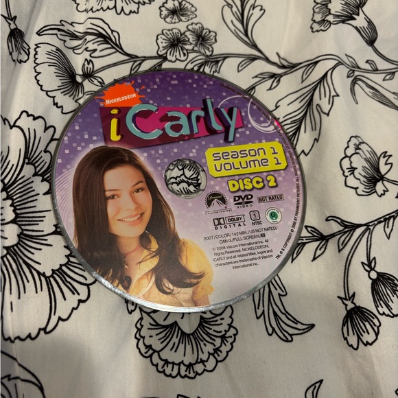 Nickelodeon | Media | Icarly Season Volume 1 Disc 2 Dvd | Poshmark